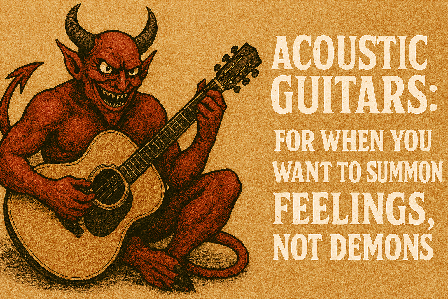 Acoustic Guitars – Demon Guitars Ltd